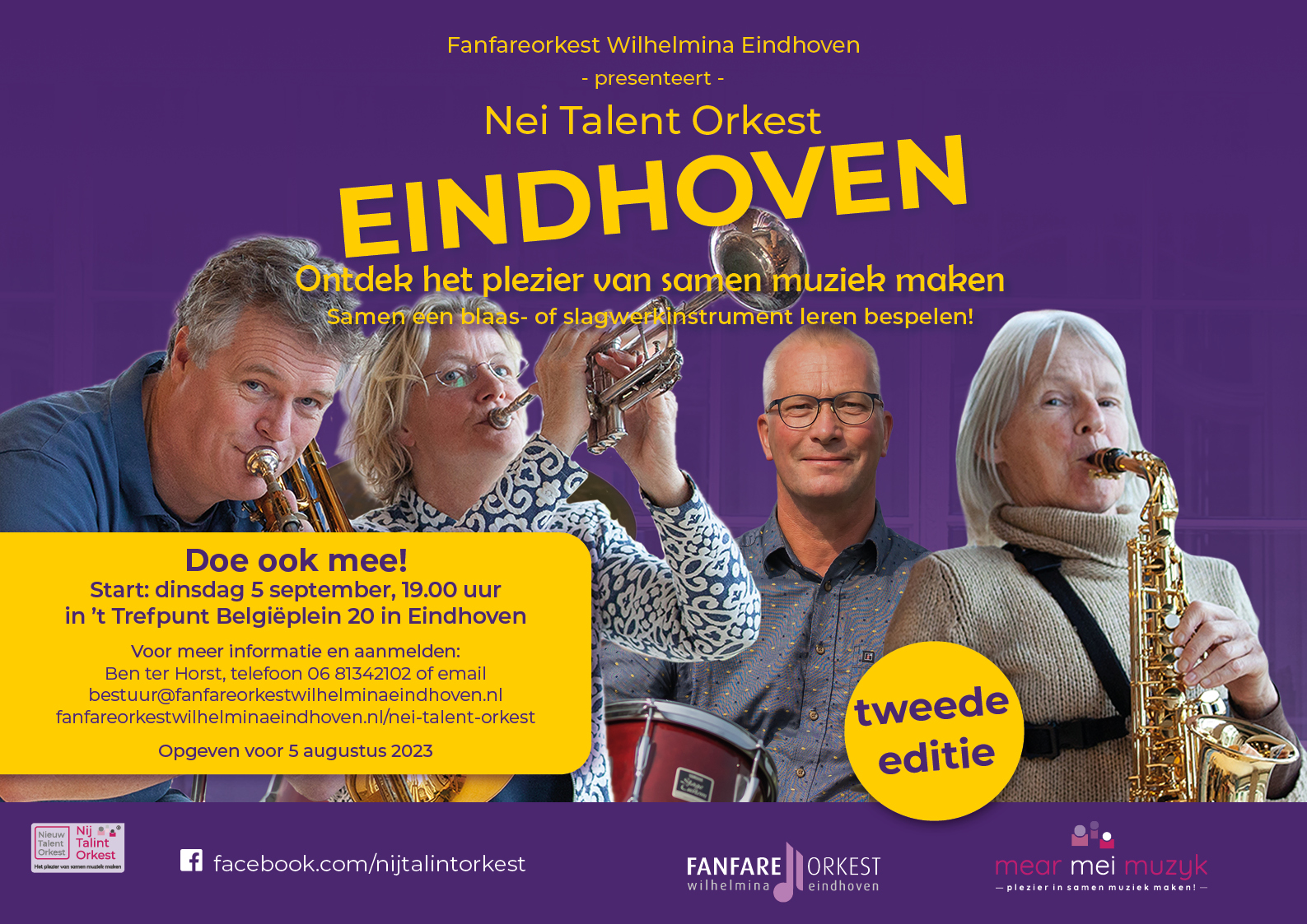 Nei Talent Orkest – Fanfare Orkest Wilhelmina Eindhoven